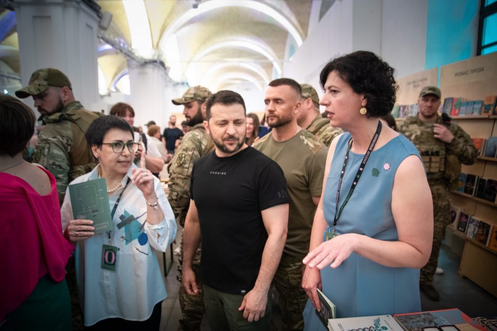 The Book Arsenal Festival opened in Kyiv